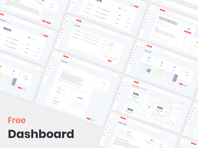 Dashboard For Web by Ismail ~ EpicPxls