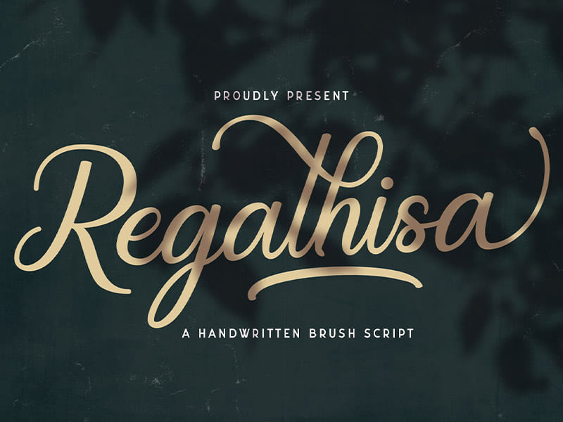 Regalhisa - Calligraphy Script Font by Stringlabscreative ~ EpicPxls