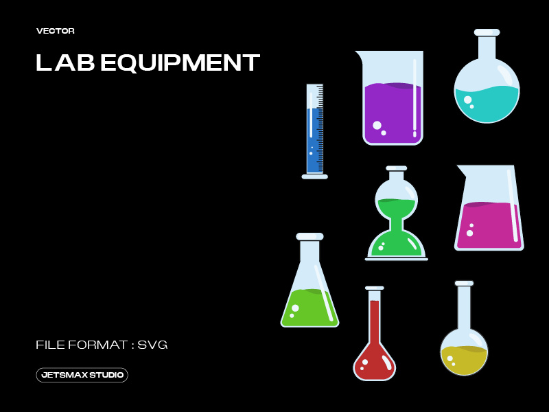 Lab Equipment Graphics by Jetsmax Studio ~ EpicPxls