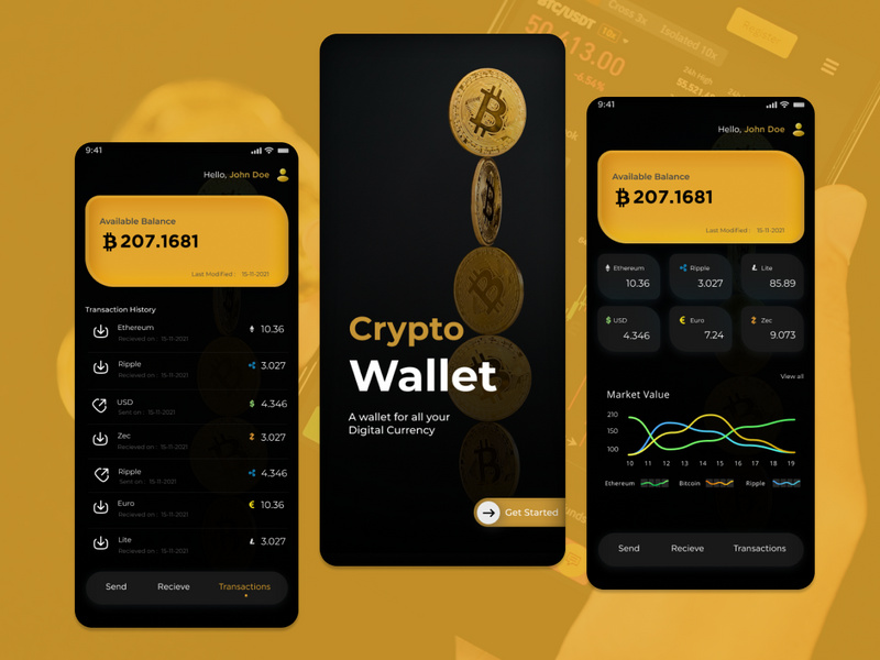 Cyptocurrency Wallet by Mesh ~ EpicPxls