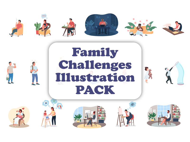 Family challenges bundle by The Img ~ EpicPxls
