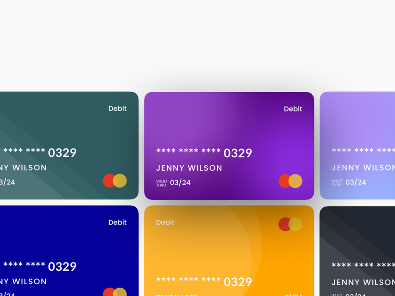 Banking card design by BSB Design Store ~ EpicPxls
