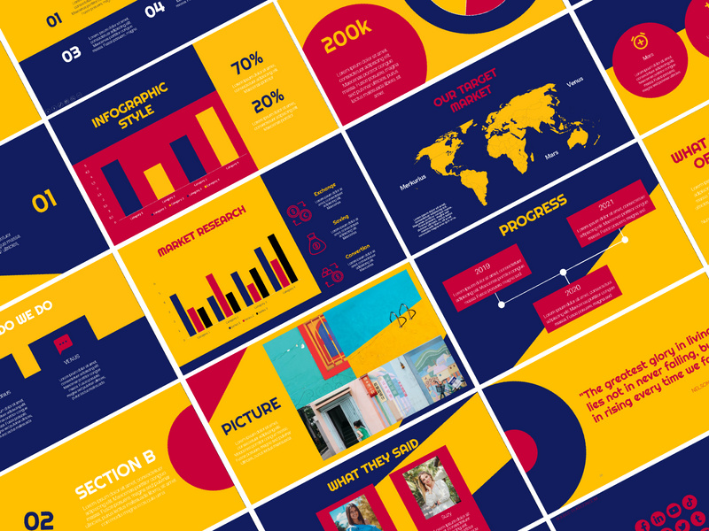 Solid Presentation Template by Jetsmax Studio ~ EpicPxls