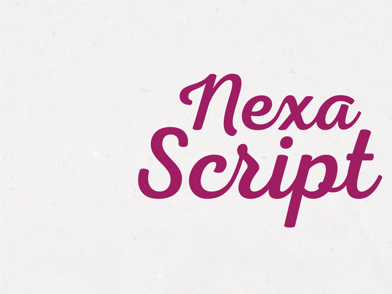 Nexa Script Free Font by Font Fabric ~ EpicPxls