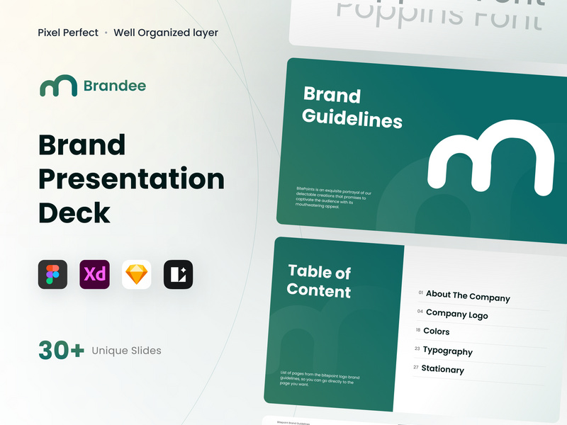 Brandee - Brand Presentation Deck by Agensip ~ EpicPxls