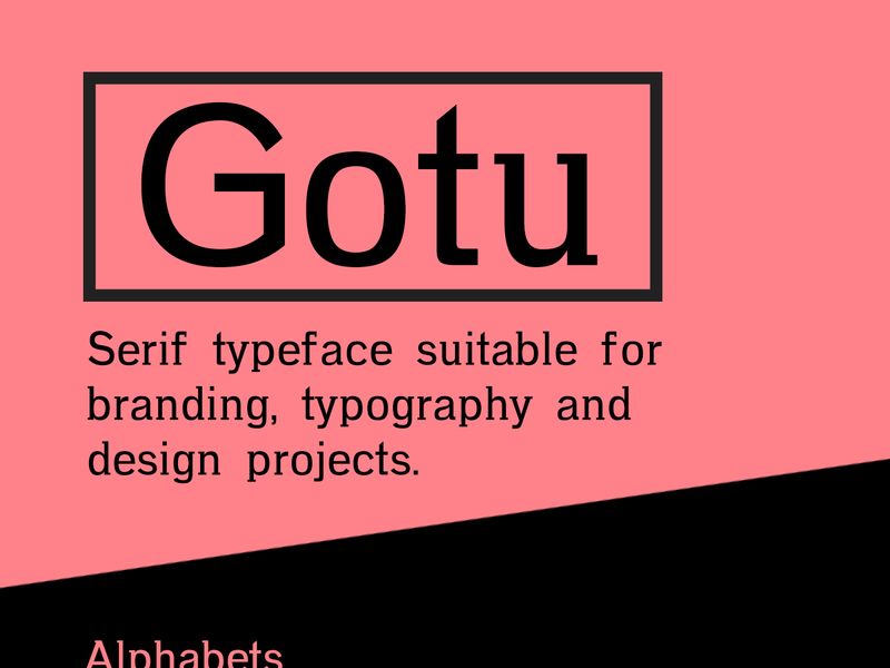 Gotu Font by Marco Ballarè ~ EpicPxls