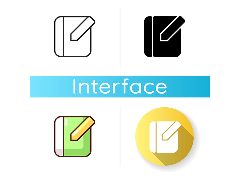 Notebook app icon by bsd studio ~ EpicPxls