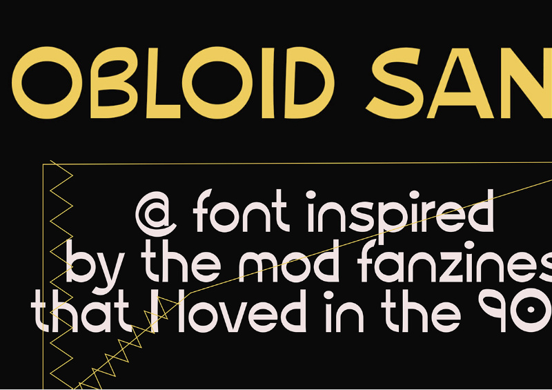 Obloid Sans - Typeface by Holke 79 ~ EpicPxls