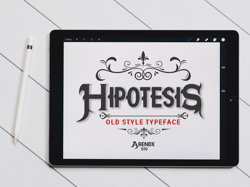 Hipotesis Font by Arendx Studio ~ EpicPxls