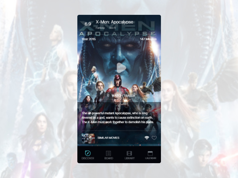 Movie Poster App by Scrillo Designers ~ EpicPxls