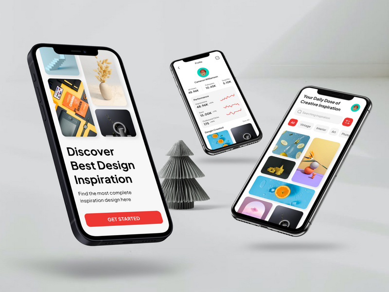 Pinterest Mobile App by Shufflesinc Std ~ EpicPxls
