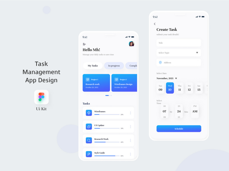 Task Management App Design by SHAH RUKH KHAN ~ EpicPxls
