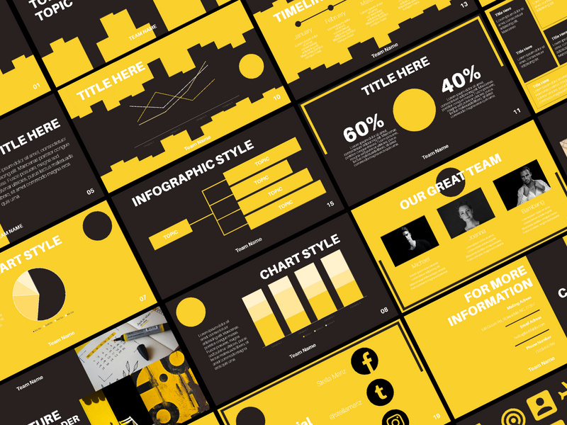 Dawn Presentation Template by Jetsmax Studio ~ EpicPxls