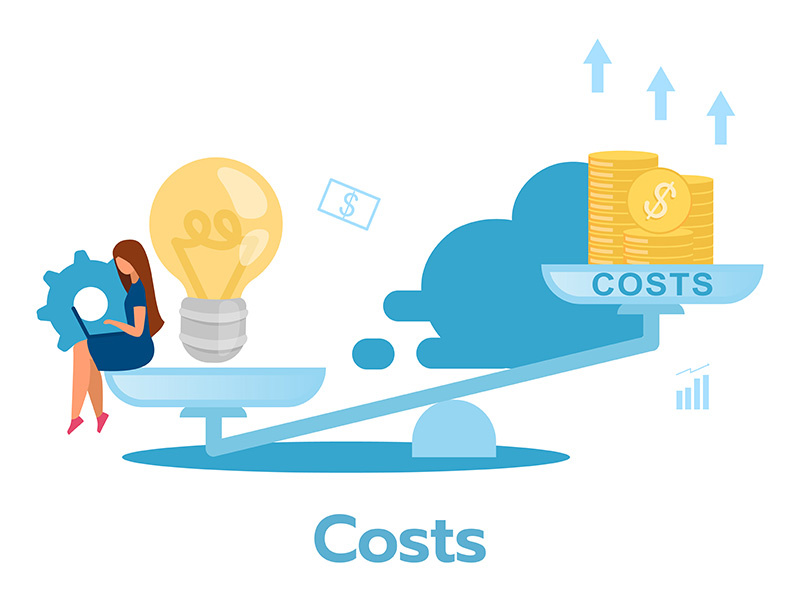 Costs flat vector illustration by The Img ~ EpicPxls