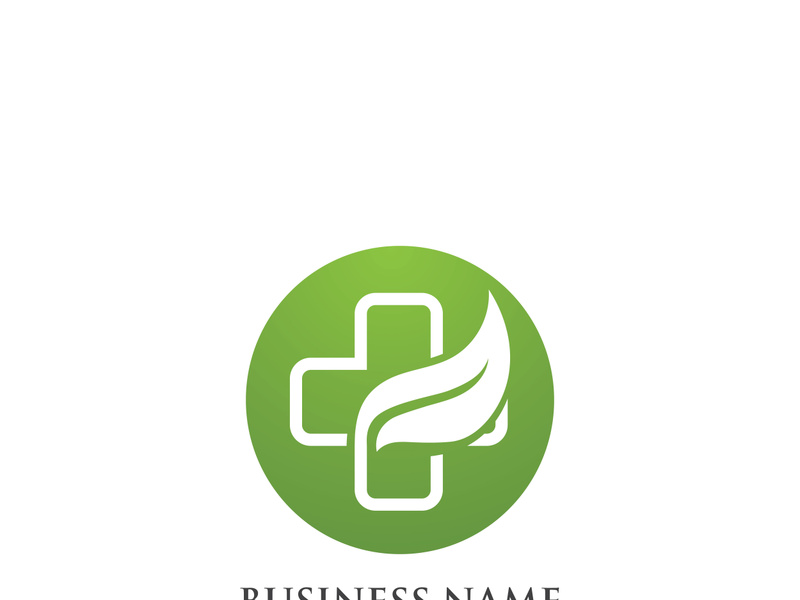 hospital logo and symbol Template, Green logo vector by ~ EpicPxls