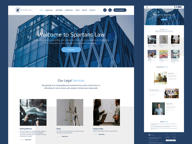 Corporate Web UI | UI Design by Softrasol ~ EpicPxls