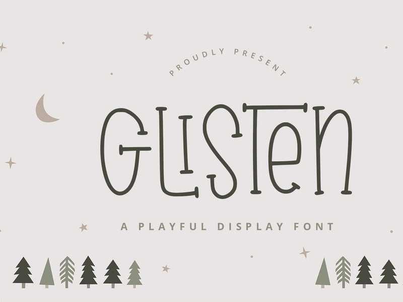Glisten - Playful Font by Alpaprana Studio ~ EpicPxls