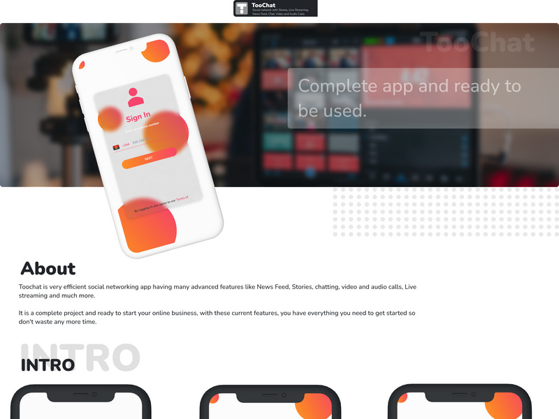 TooChat UI Design by Chancilsonsmart ~ EpicPxls