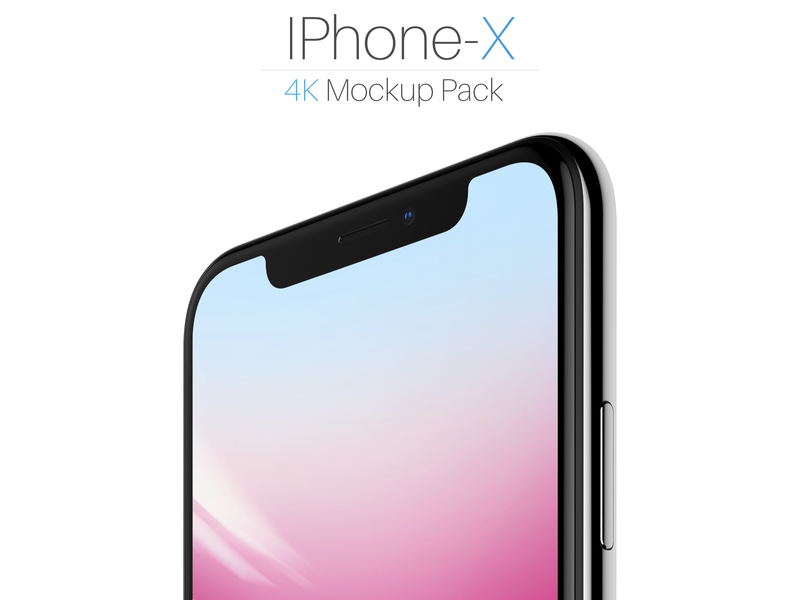 FREE iPhone-X Mockup PSD by Atif Aziz ~ EpicPxls