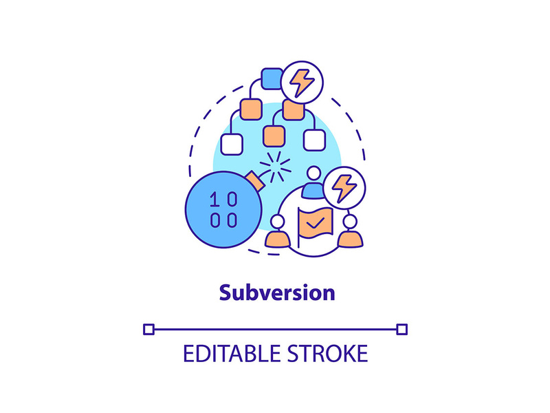 Subversion concept icon by bsd studio ~ EpicPxls