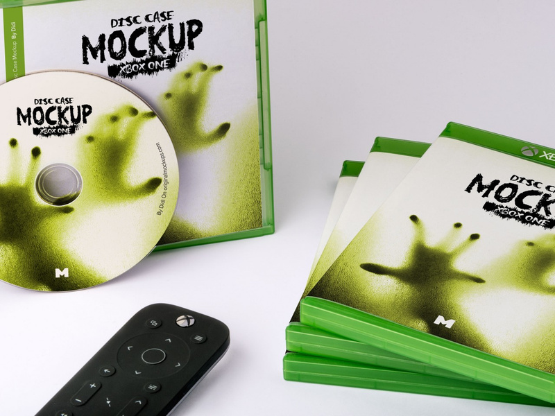 Xbox One Disc Case Mockup by Didi Vanegas ~ EpicPxls