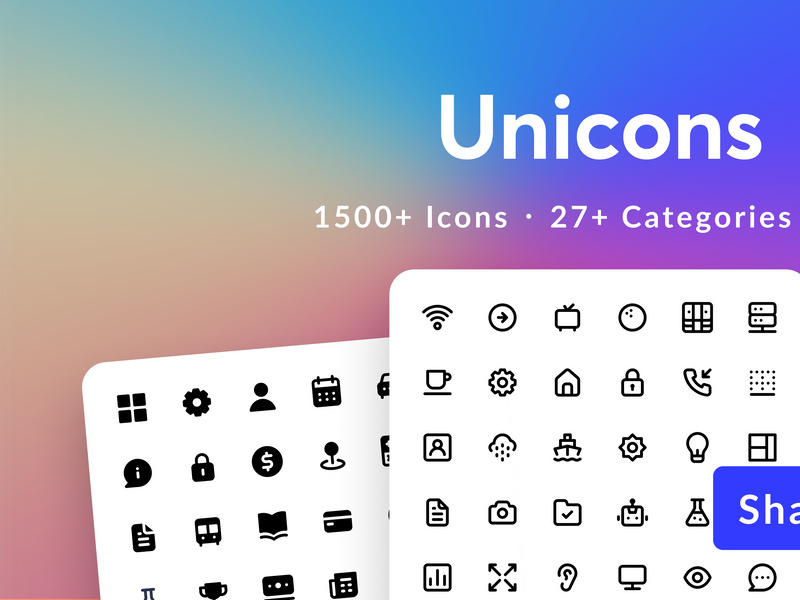 UNICON ICON PACK by BSB Design Store ~ EpicPxls