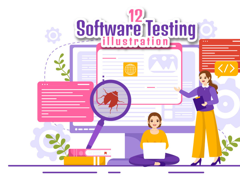 12 Software Testing Vector Illustration By Denayuneep ~ Epicpxls