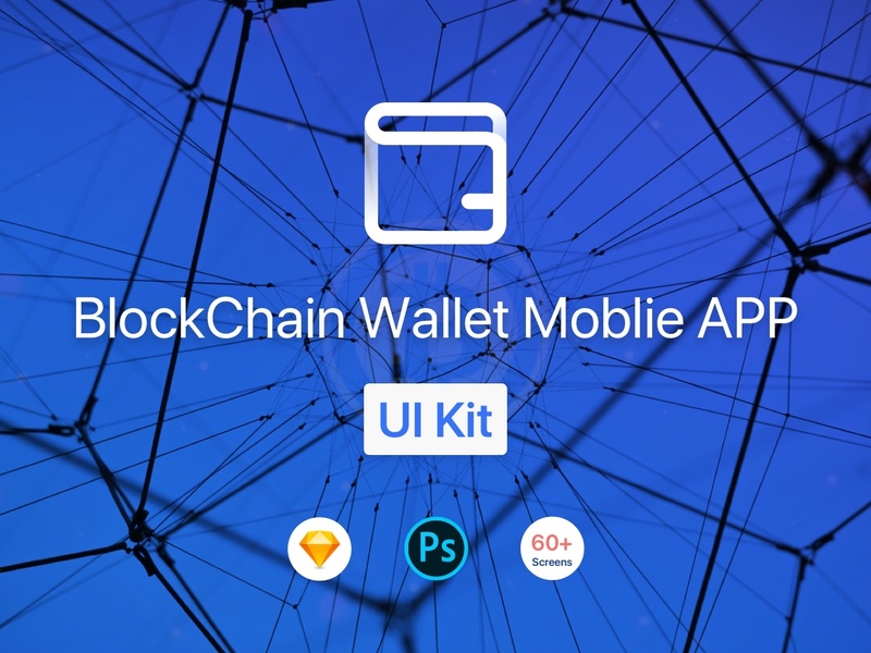 Blockchain Wallet Moblie APP UI Kit by allen lee ~ EpicPxls