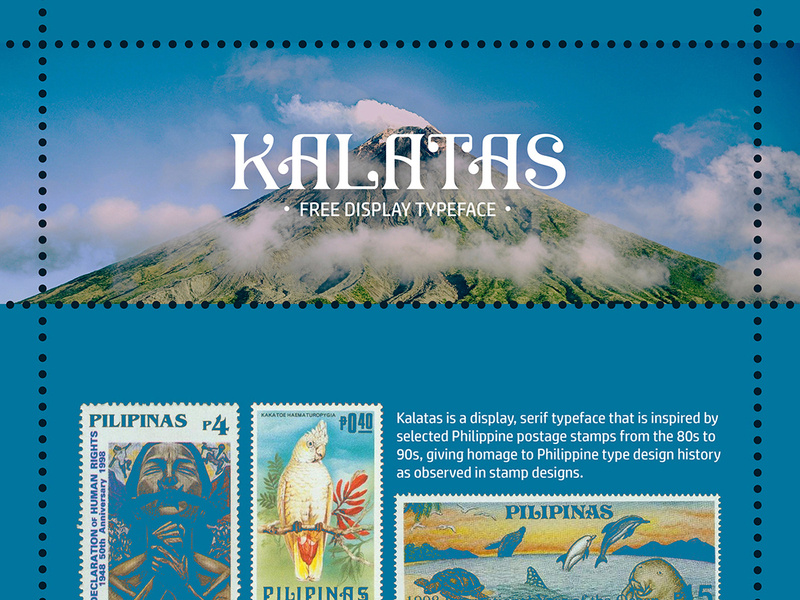 Kalatas Free Display Typeface [Personal Use License] by ~ EpicPxls