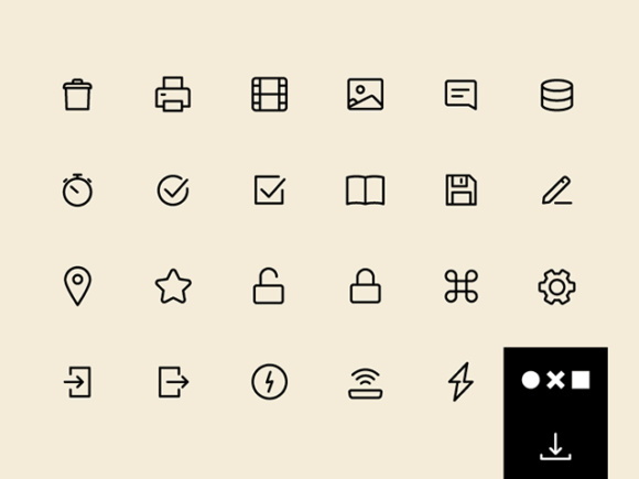 UI 100: A free set of SVG essential icons by Costa ~ EpicPxls