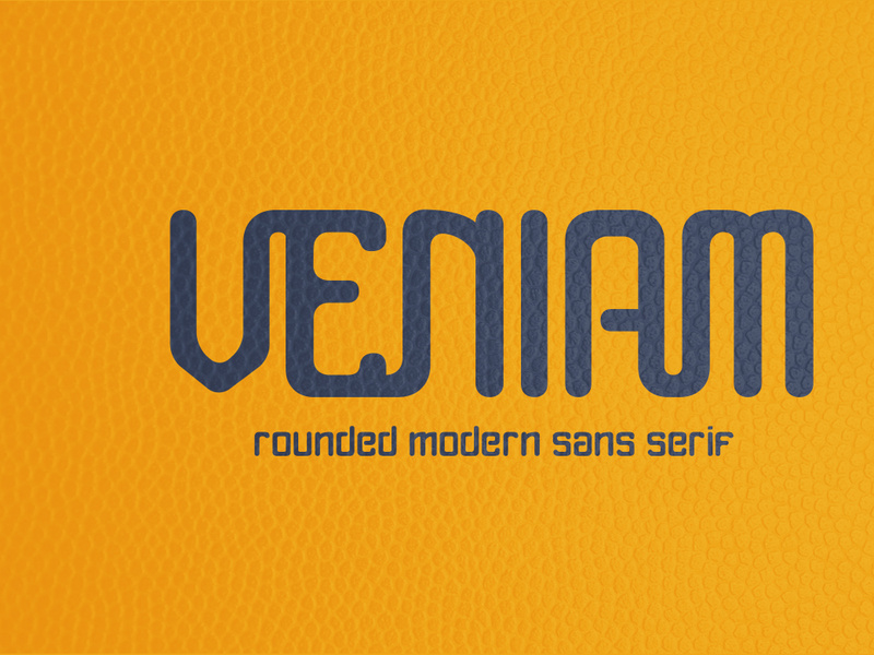VENIAM - ROUNDED MODERN SANS SERIF by Twous Labs ~ EpicPxls