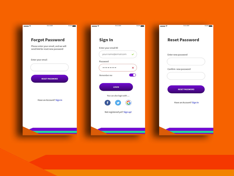 Login Page UI Design by SB Trading ~ EpicPxls