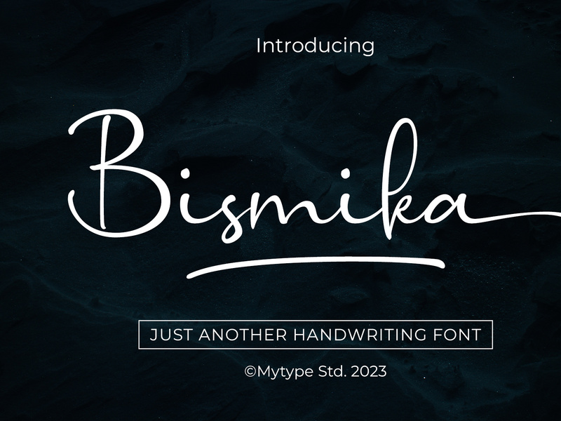 Bismika by Mytype Studio ~ EpicPxls