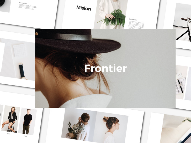 Frontier - PowerPoint Template by Axelartstudio ~ EpicPxls