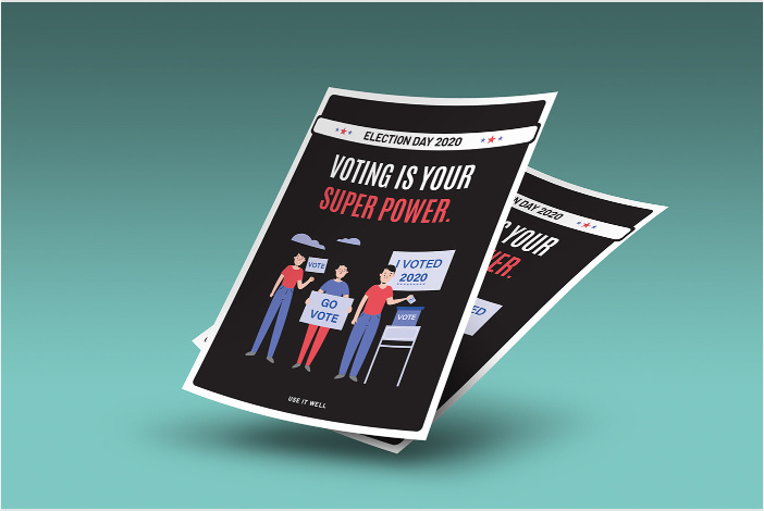 Political Flyer Design | Mockup Free Download by Shuwaib ~ EpicPxls