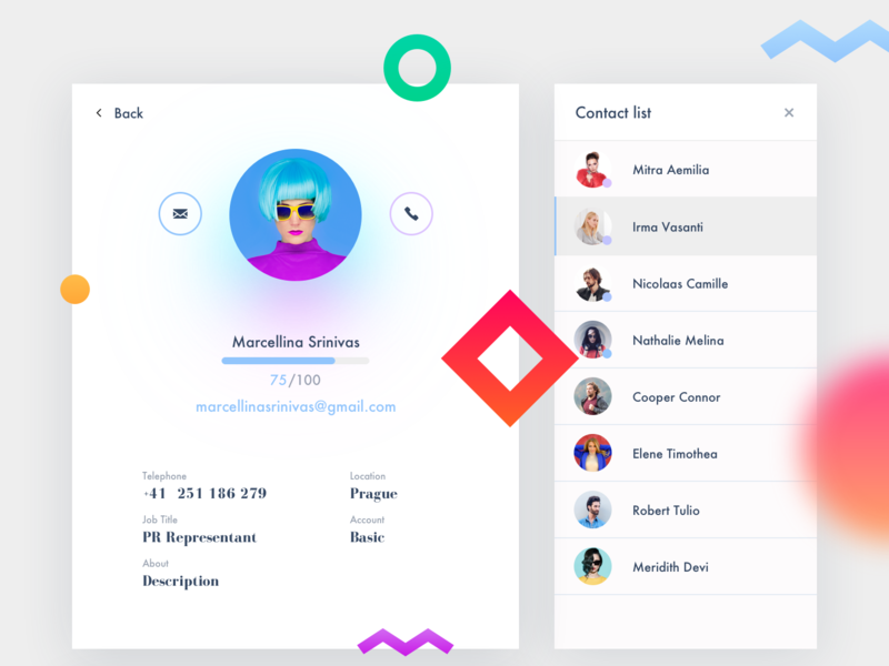 Social Media Profile UI Page by EpicCoders ~ EpicPxls