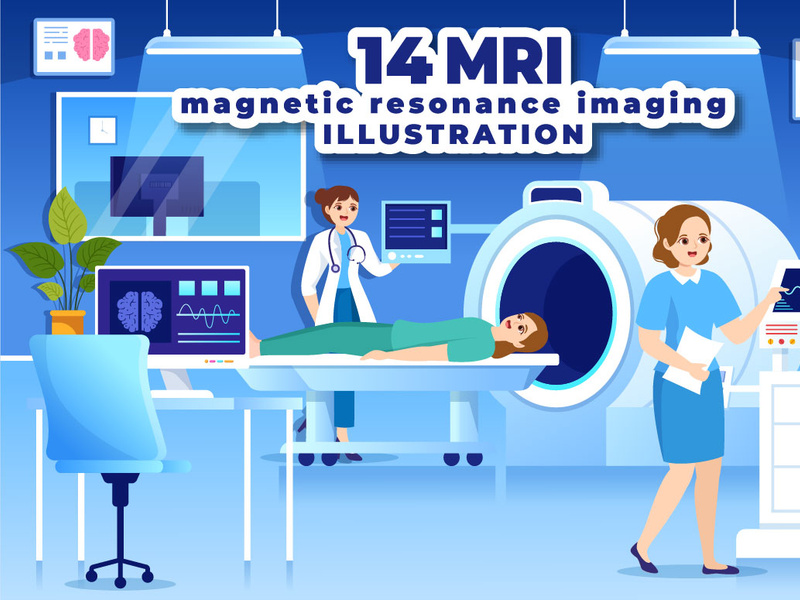 14 MRI or Magnetic Resonance Imaging Illustration by ~ EpicPxls