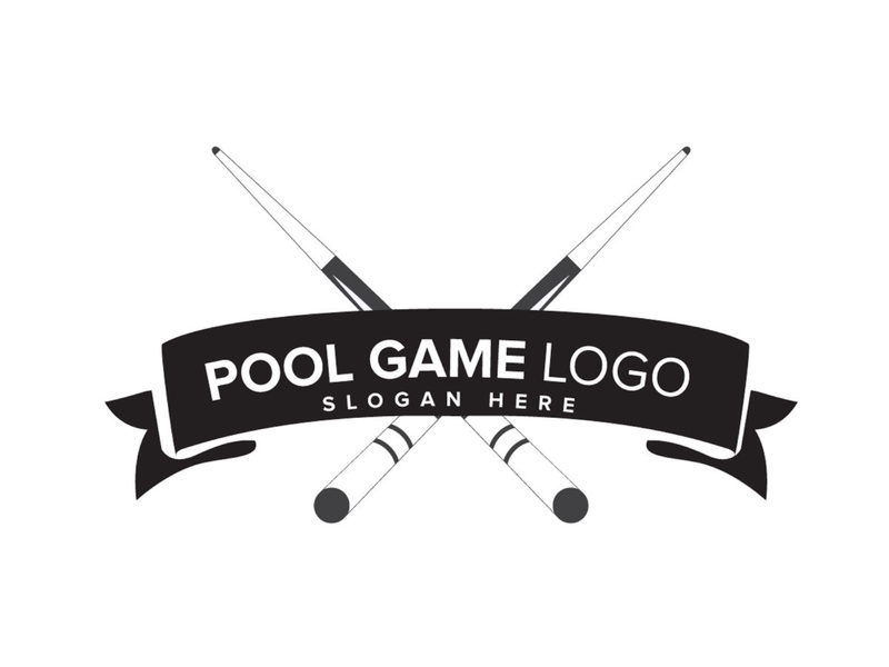pool game logo by Freelance Azad ~ EpicPxls