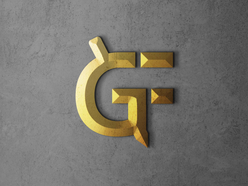 Gold 3D Logo Mockup by Arun7245 ~ EpicPxls