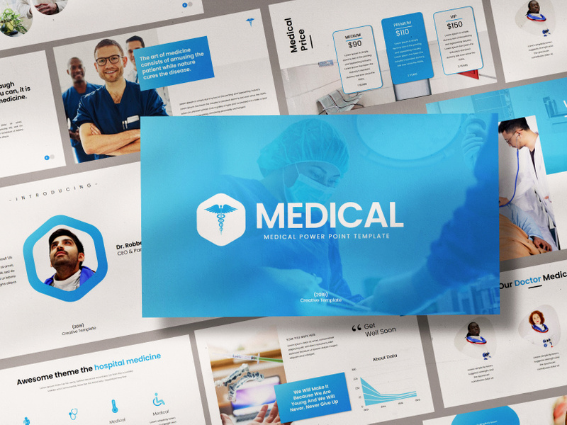 Medical - PowerPoint Template by Axelartstudio ~ EpicPxls