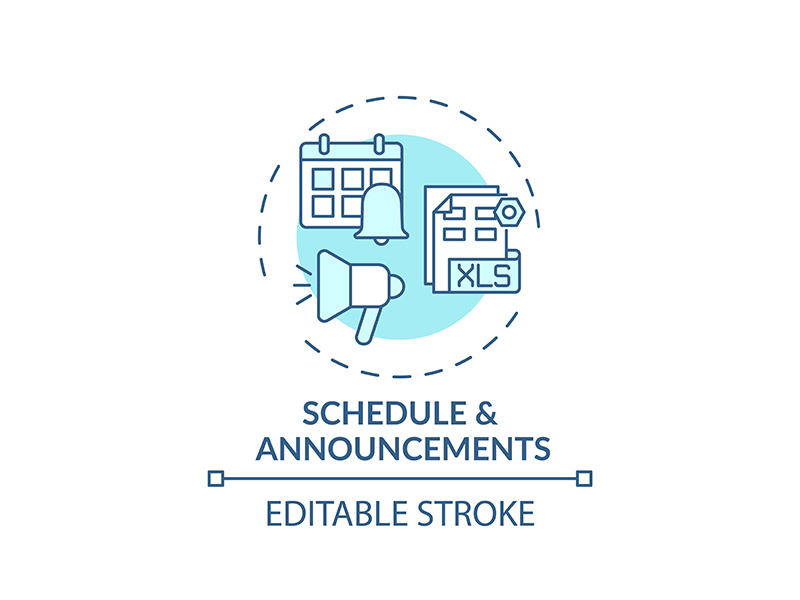 schedule-and-announcements-concept-icon-by-bsd-studio-epicpxls