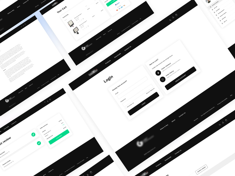 9 Pages WordPress Woo Commerce Wireframe for Figma by ~ EpicPxls