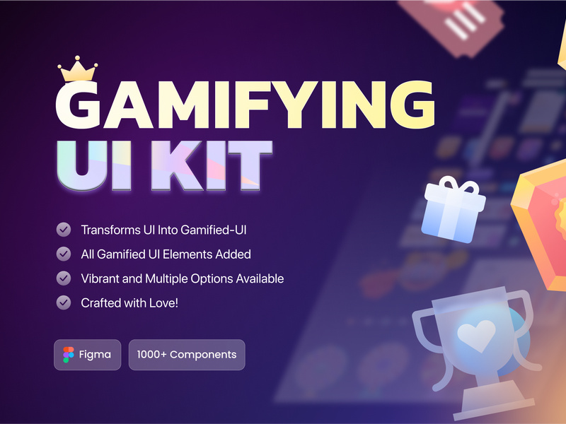 Gamiz- Gamification UI Kit by Netro Systems ~ EpicPxls