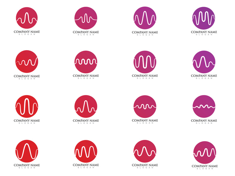 Sound wave icon logo element by Upgraphic ~ EpicPxls
