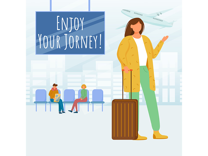 Enjoy your journey social media post mockup by The Img ~ EpicPxls