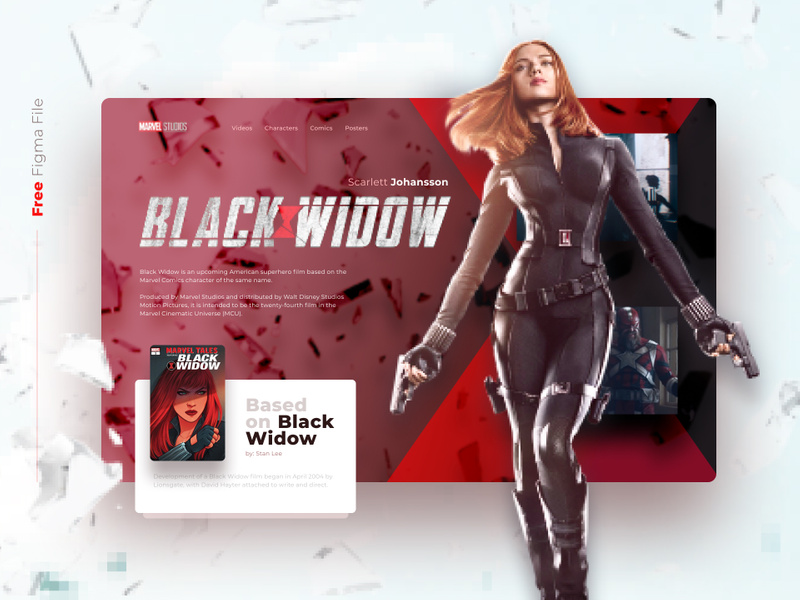 Free Animated Black widow concept by Juli Star ⚡ ~ EpicPxls