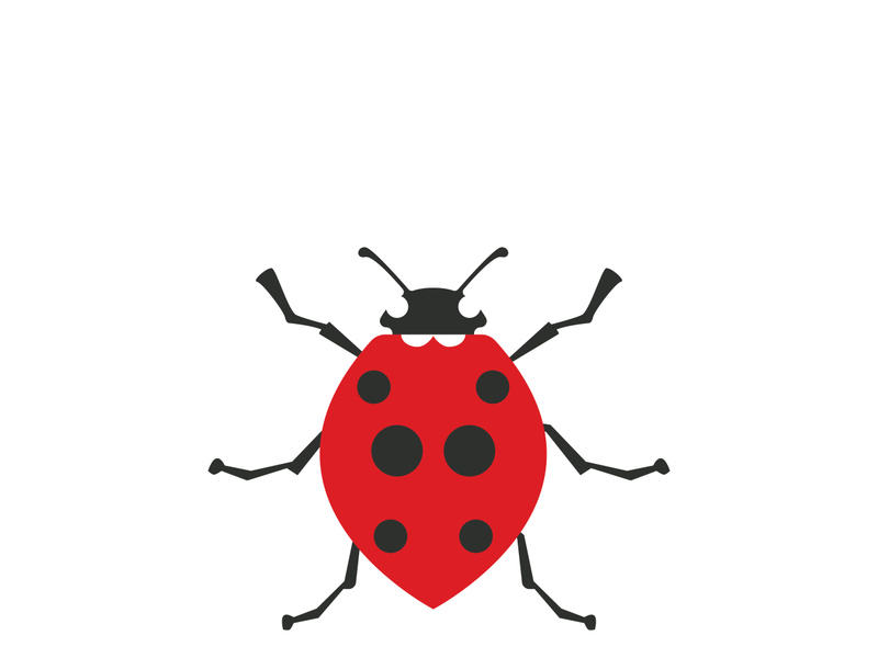 ladybird animal vector logo symbol icon by Upgraphic ~ EpicPxls