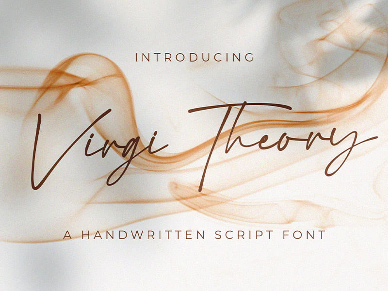 Virgi Theory - Handwritten Font by Stringlabscreative ~ EpicPxls