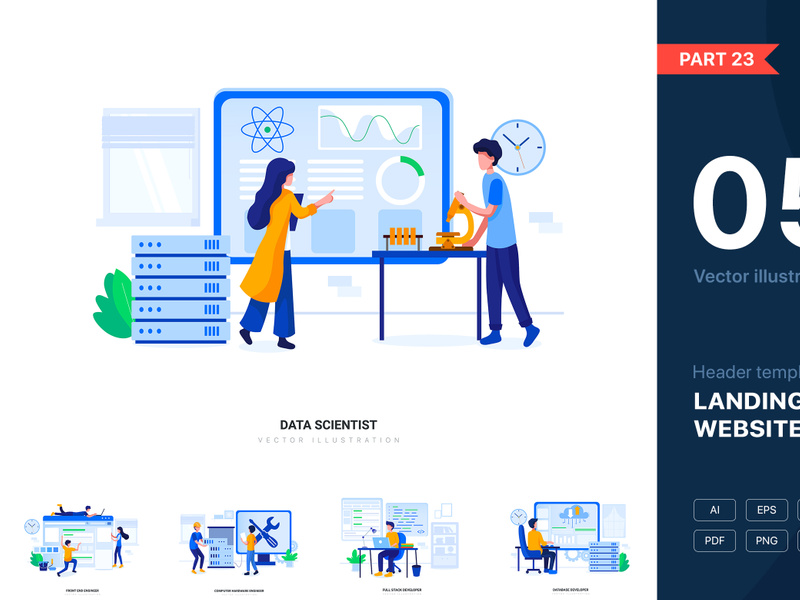 [Part 23] Website illustrations set by Freeslab88 ~ EpicPxls