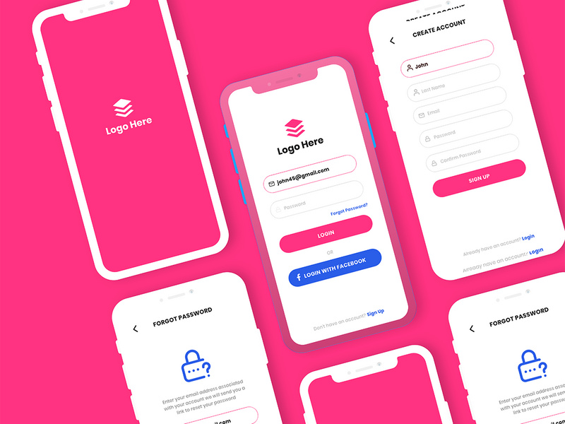 Social app Login signup UI by DeepDesigns ~ EpicPxls Social app Login signup UI by DeepDesigns ~ EpicPxls
